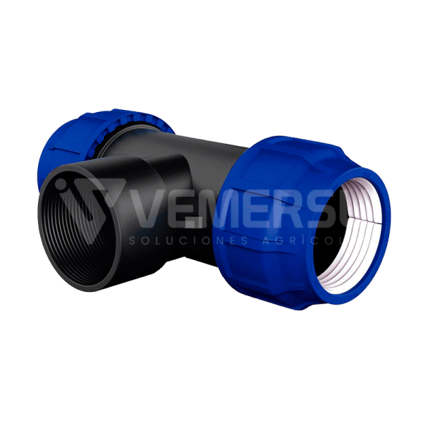 TE ROSCA HEMBRA – Mangueras HDPE y accesorios de riego tecnificado